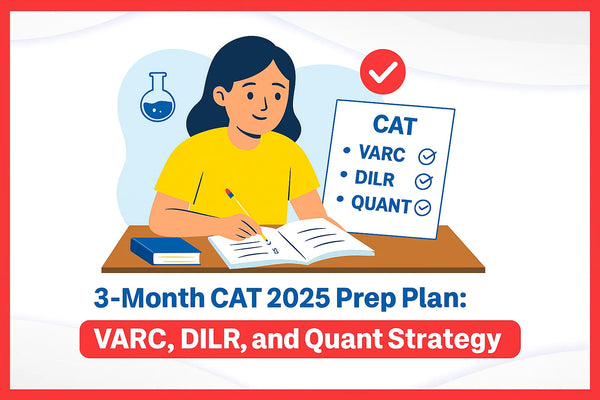 3-Month CAT 2025 Prep Plan: VARC, DILR, and Quant Strategy - Oswaal ...