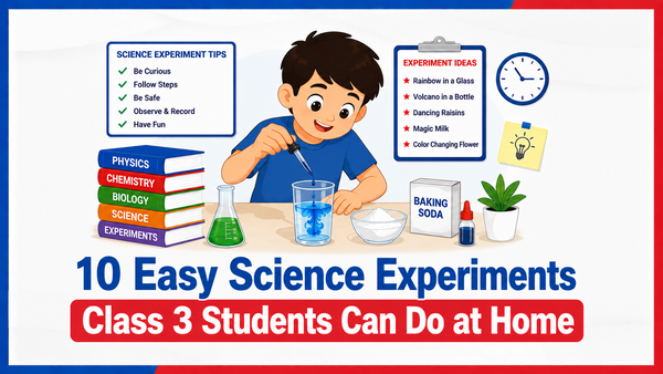 What Are the Best Science Experiments for Class 3 Students? | 10 Ideas ...