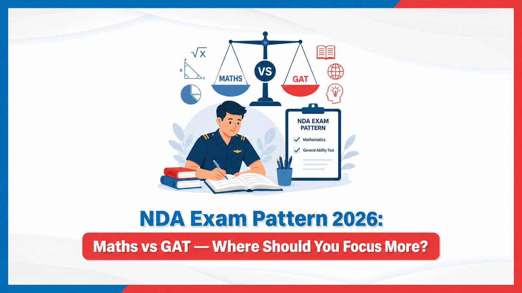 NDA Exam Pattern 2026: Maths vs GAT, Syllabus & Marking Scheme Guide ...