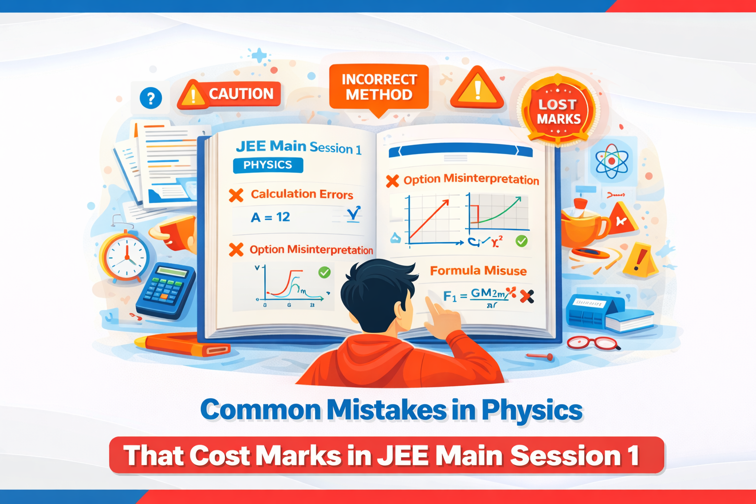 Common Mistakes in Physics That Cost Marks in JEE Main Session 1 ...