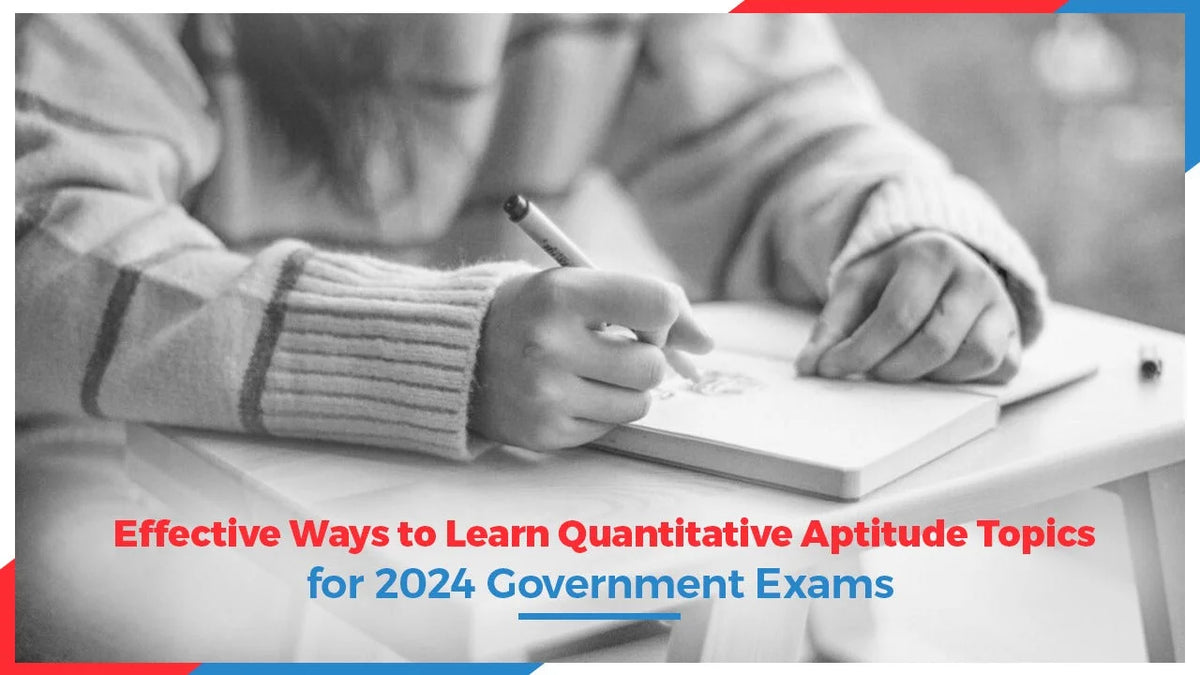 What is the Best Order to Learn Quantitative Aptitude Topics? – Oswaal ...
