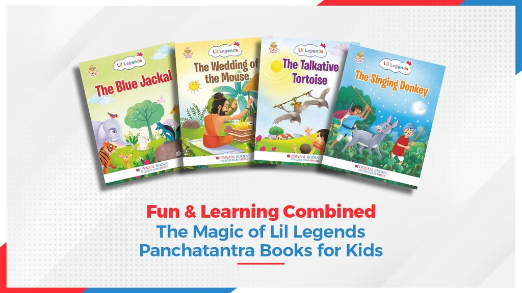 Fun & Learning Combined: The Magic of Lil Legends Panchatantra Books – Oswaal Books