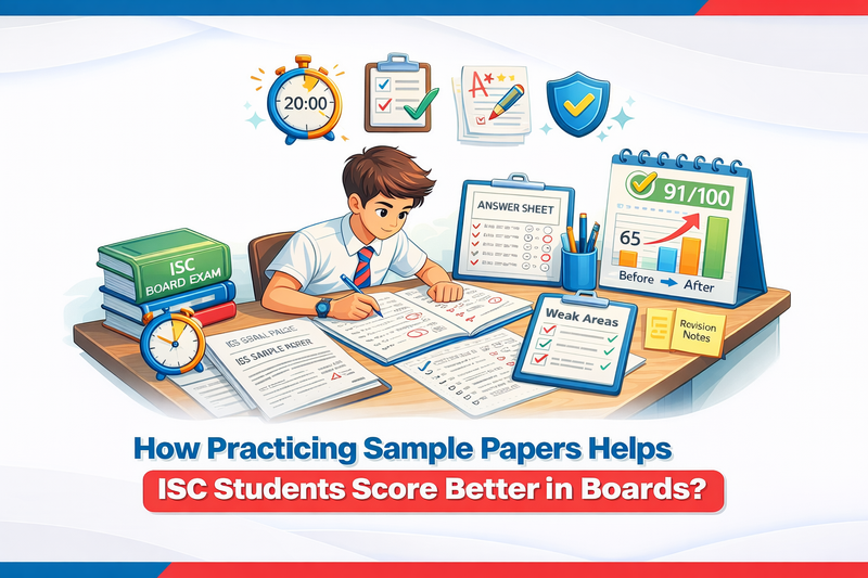 How Practicing Sample Papers Helps ISC Students Score Better in Boards ...