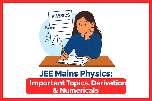 JEE Mains Physics: Important Topics, Derivations & Numericals - Oswaal ...