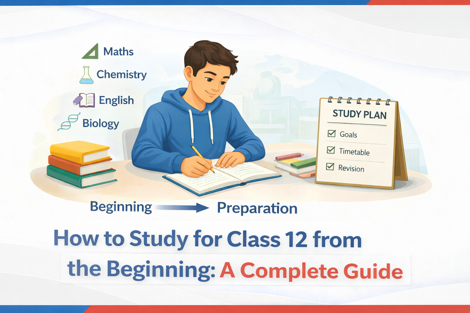 How to Study for Class 12 from the Beginning: A Complete Guide – Oswaal ...