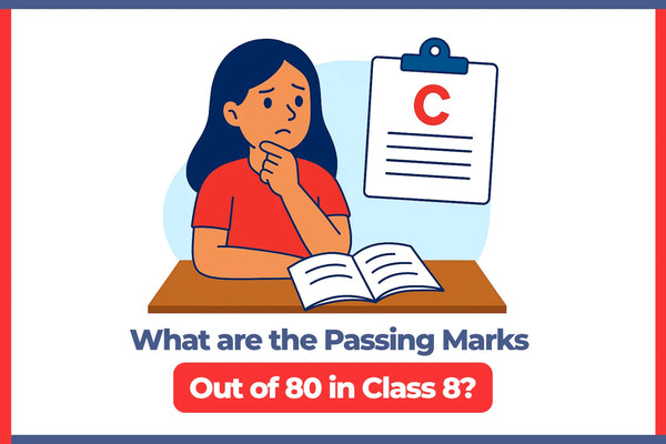What are the passing marks out of 80 in Class 8? - Oswaal Books