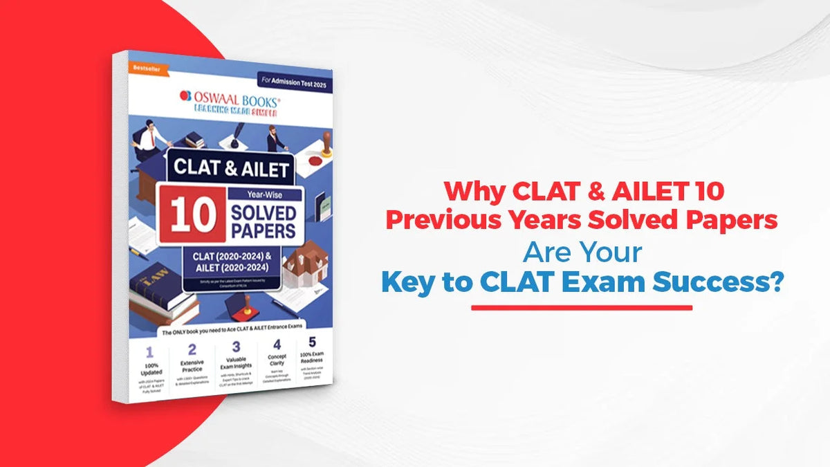 Why CLAT & AILET 10 Previous Years Solved Papers Are Your Key to ...
