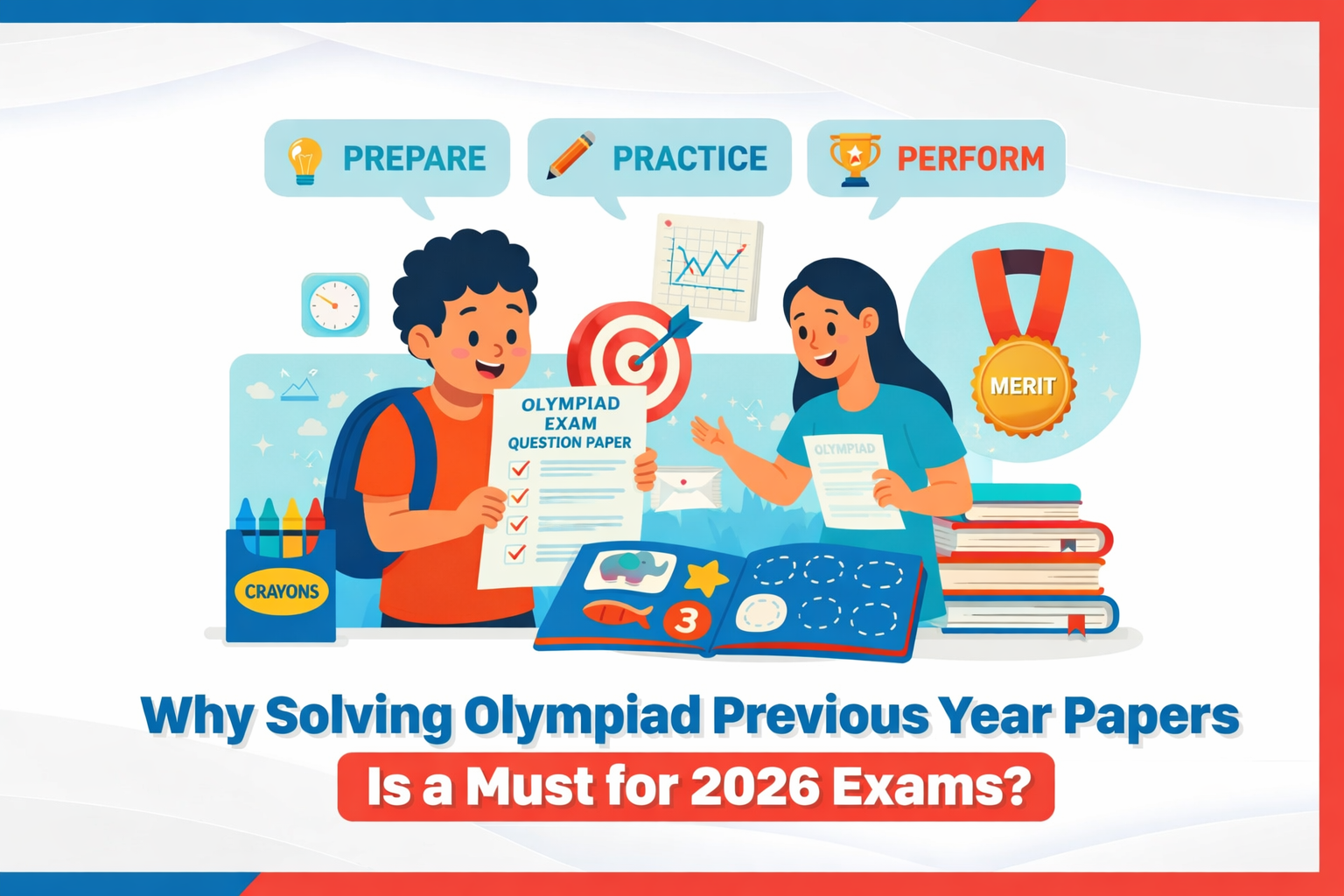 Why Solving Olympiad Previous Year Papers Is a Must for 2026 Exams? – Oswaal Books