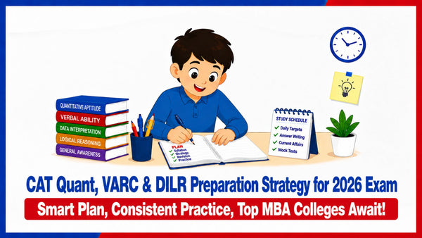 CAT Quant, VARC & DILR Preparation Strategy for 2026 Exam – Oswaal Books