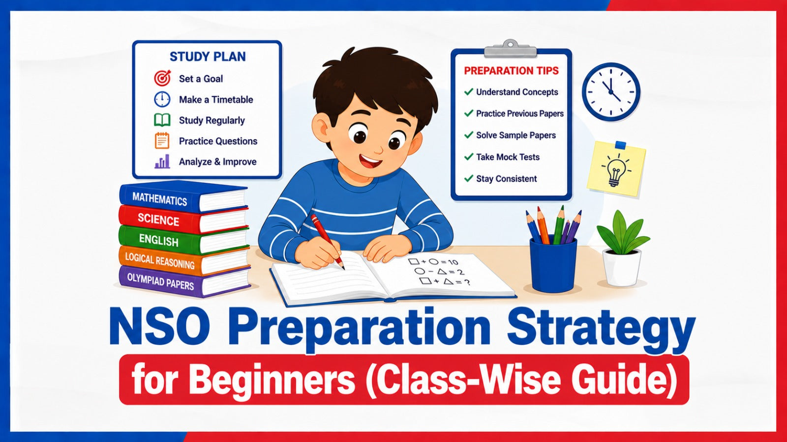 NSO Preparation Strategy for Beginners (Class-Wise Guide) – Oswaal Books