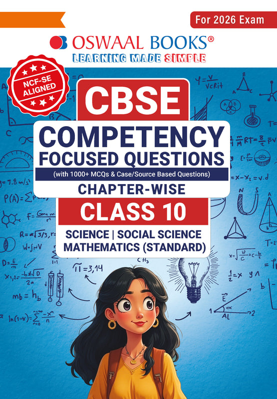 CBSE Class 10 Competency Focused Question Banks – Oswaal Books