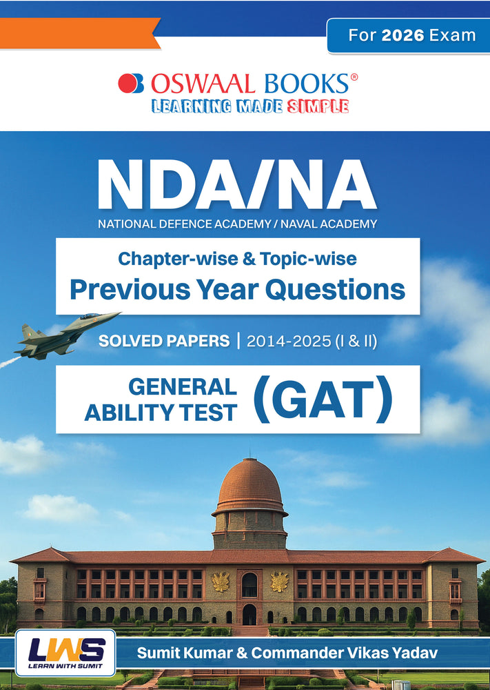 Best NDA / NA Books for 2026 Exam Preparation - Buy Now – Oswaal Books