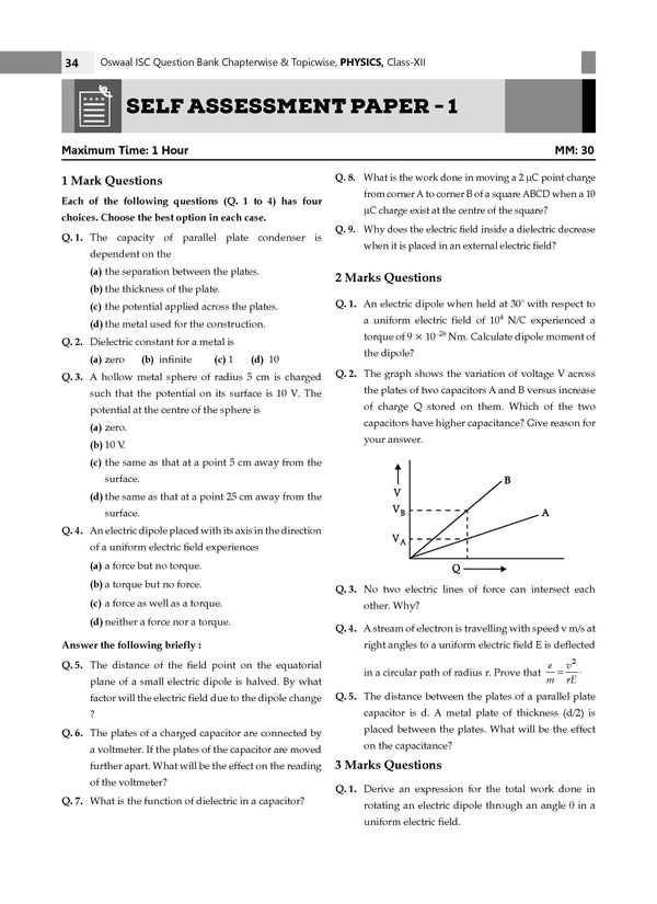 ISC Question Bank Chapter-wise Topic-wise Class 12 (Set of 5 Books ...