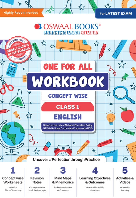 Buy CBSE Class 1 English Books | For 2025 Exams – Oswaal Books