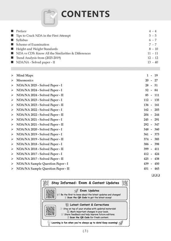 NDA-NA 17 Yearwise Previous Solved Papers | General Ability Test ...