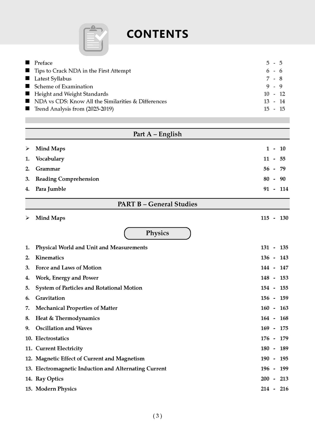 NDA-NA Chapter-wise & Topic-wise Previous Year Questions Solved Papers ...