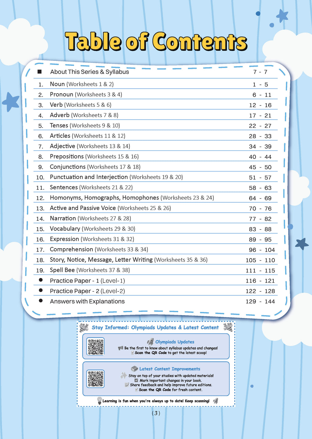 One For All Olympiads Workbook Class 5 English | Questions for SOF IEO ...