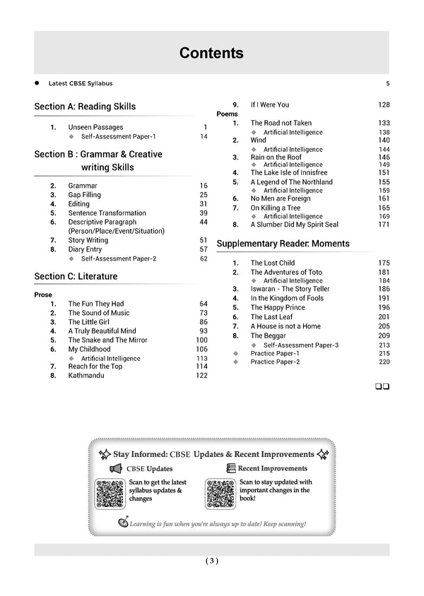 CBSE Class 9 Chapter-wise & Topic-wise Books Set (English, Maths ...