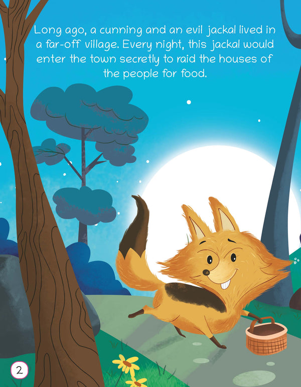 Jackal And The Sage - Lil Legends Illustrated Moral Stories | Preschool ...