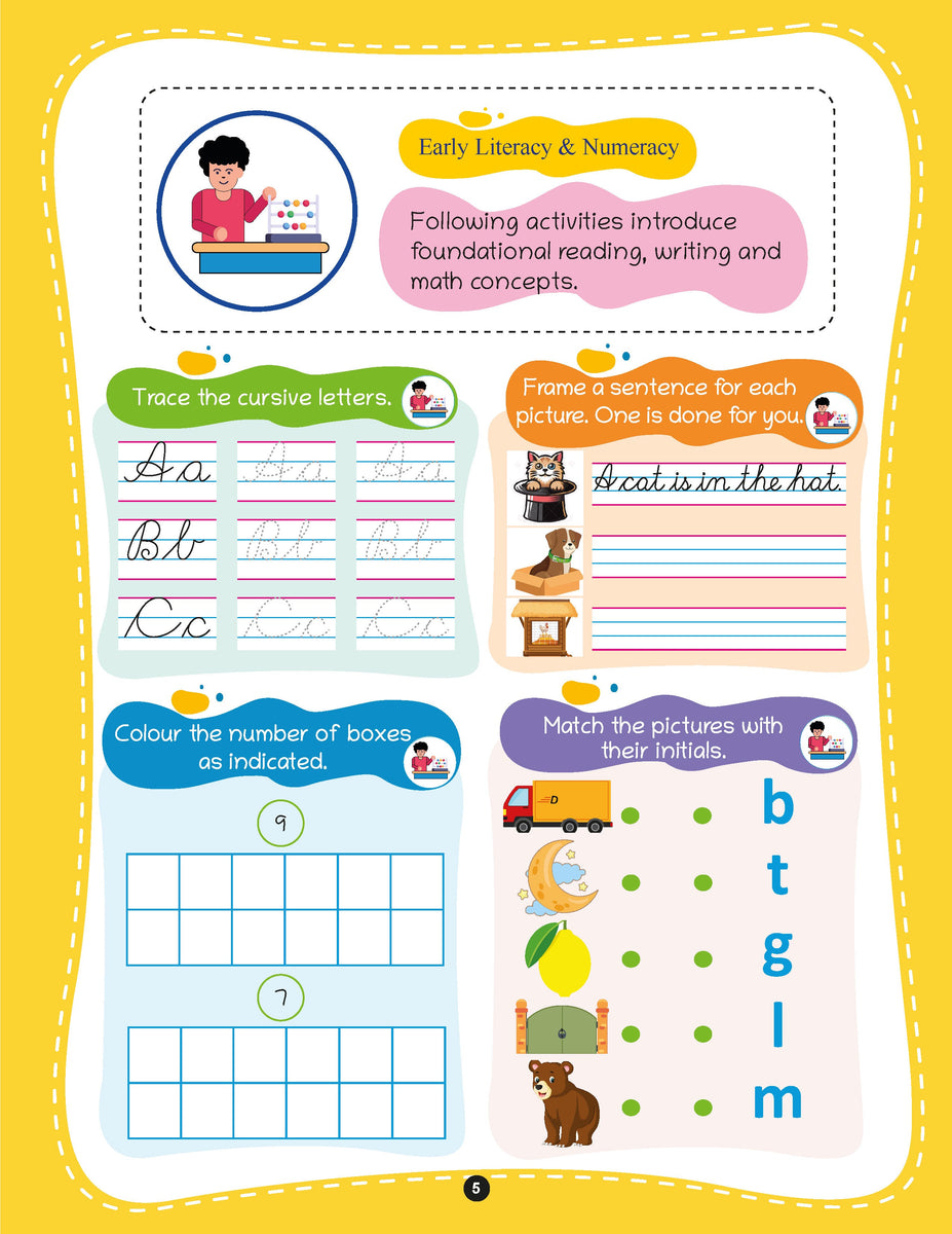 Lil Legends 250+ Brain Quest Activity Book for Children (Age 5 ...