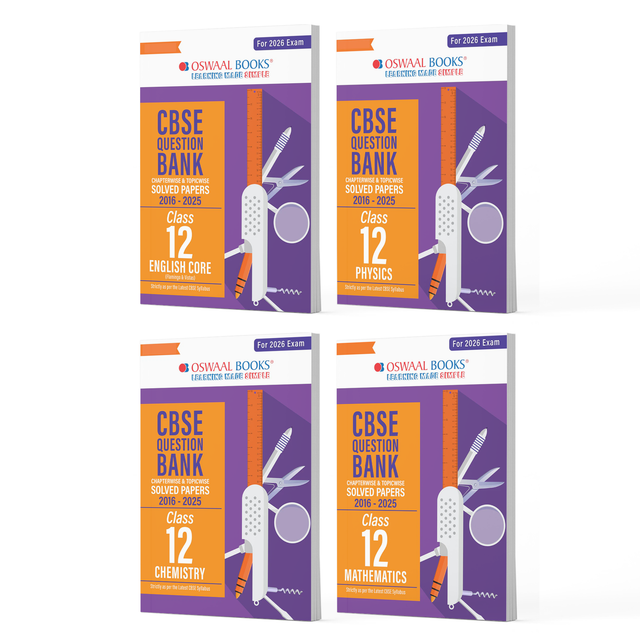 Best CBSE Question Banks Class 12 | For Board Exams 2025 – Oswaal Books