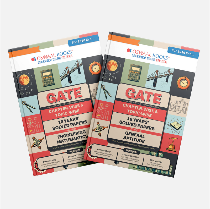 Best GATE Aptitude Books for 2026 Exam Preparation - Buy Now – Oswaal Books