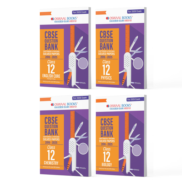 Best CBSE Question Banks Class 12 | For Board Exams 2026 – Oswaal Books