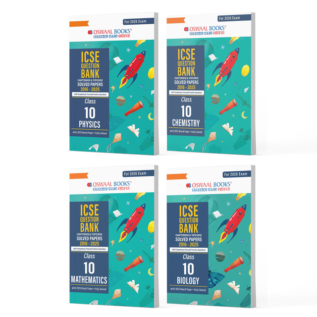 ICSE Question Banks Class 10 | Maths, Science, English & All | For 2026 ...