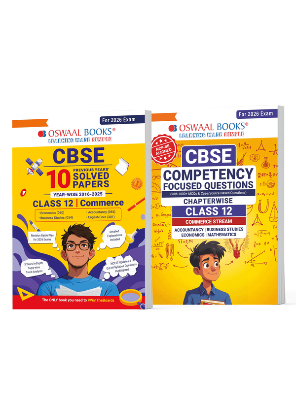 CBSE Class 12 Competency Focused Question Bank | For 2027 Board Exams ...
