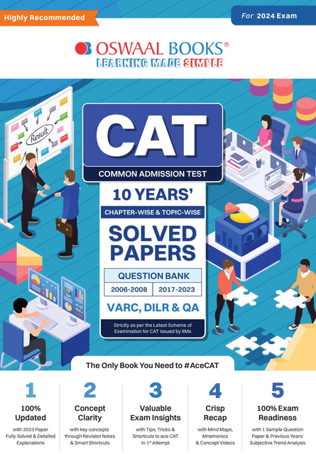 Best CAT Previous Year Question Paper with Solutions for 2024 Exams ...