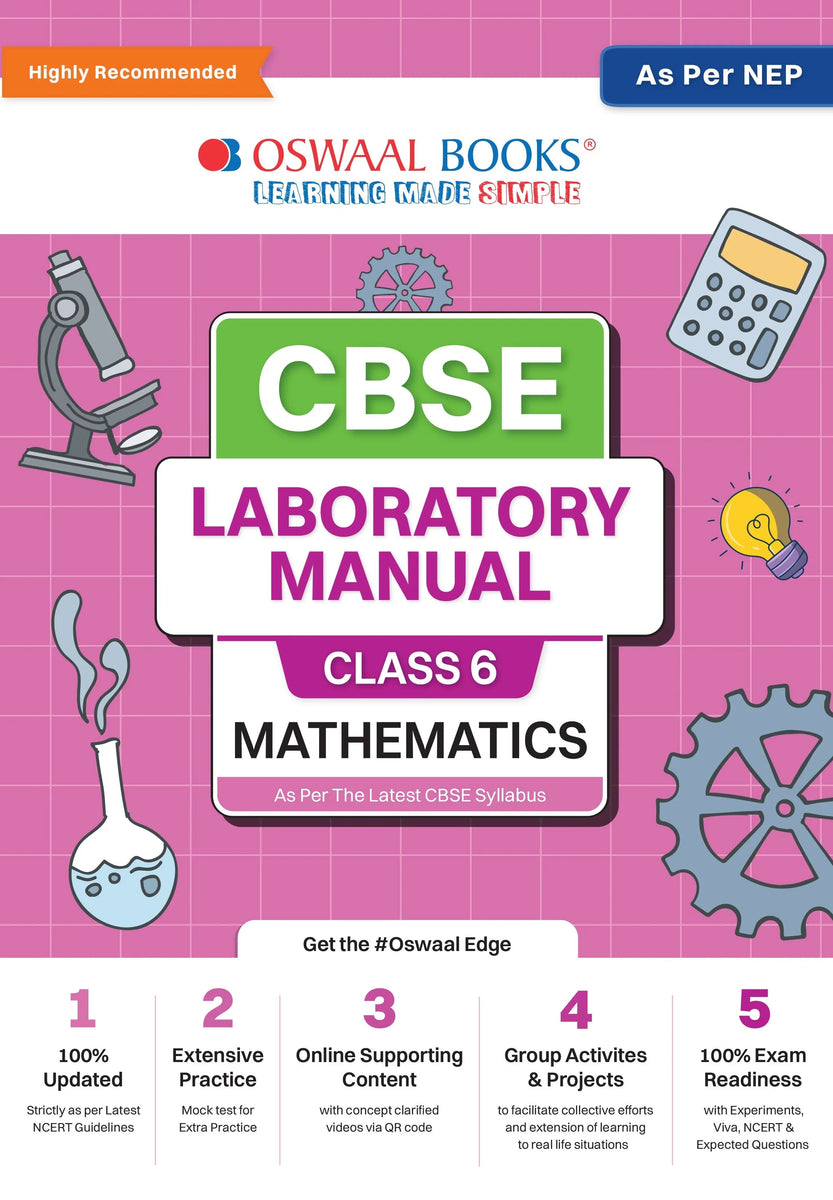 CBSE Laboratory Manual Class 6 Mathematics Book | Latest Updated ...