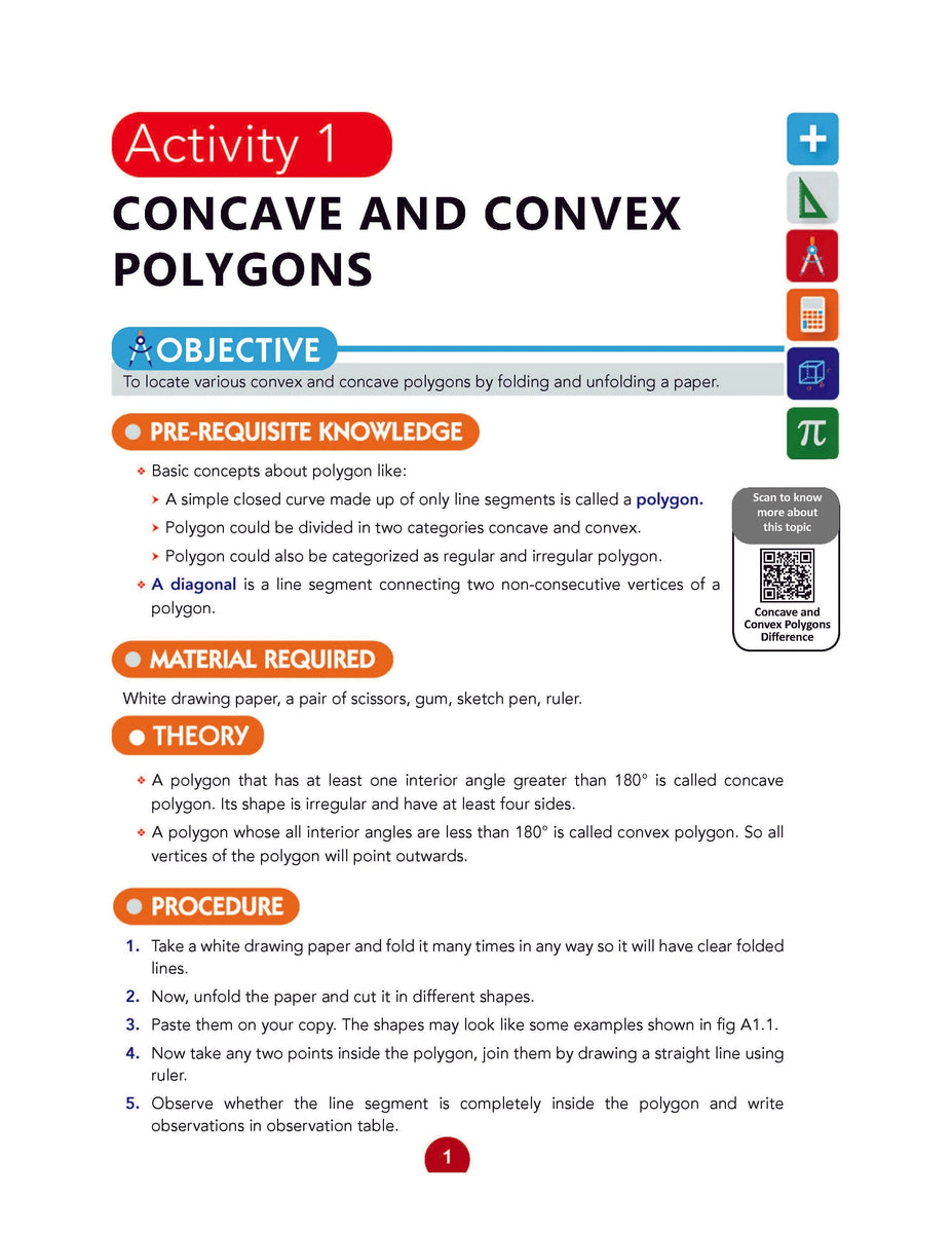 CBSE Class 8 Mathematics Laboratory Manual | Latest Updated – Oswaal Books