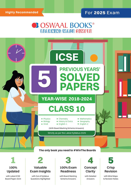 Best ICSE Class 10 Books for 2025-2026 Exams – Oswaal Books