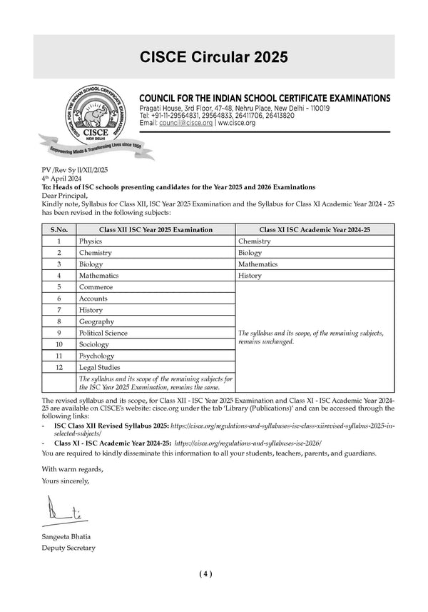 ISC Class 11 Commerce Stream 20 Combined Sample Question Papers | For ...