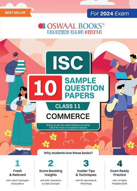 Best Book for ISC Class 11 | ISC Question Bank & Sample Paper Class 11 ...