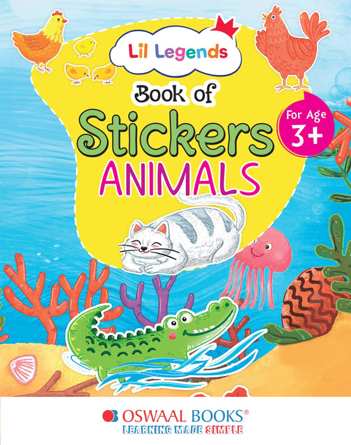 Lil Legends Stickers Books | For Age 3+ – Oswaal Books
