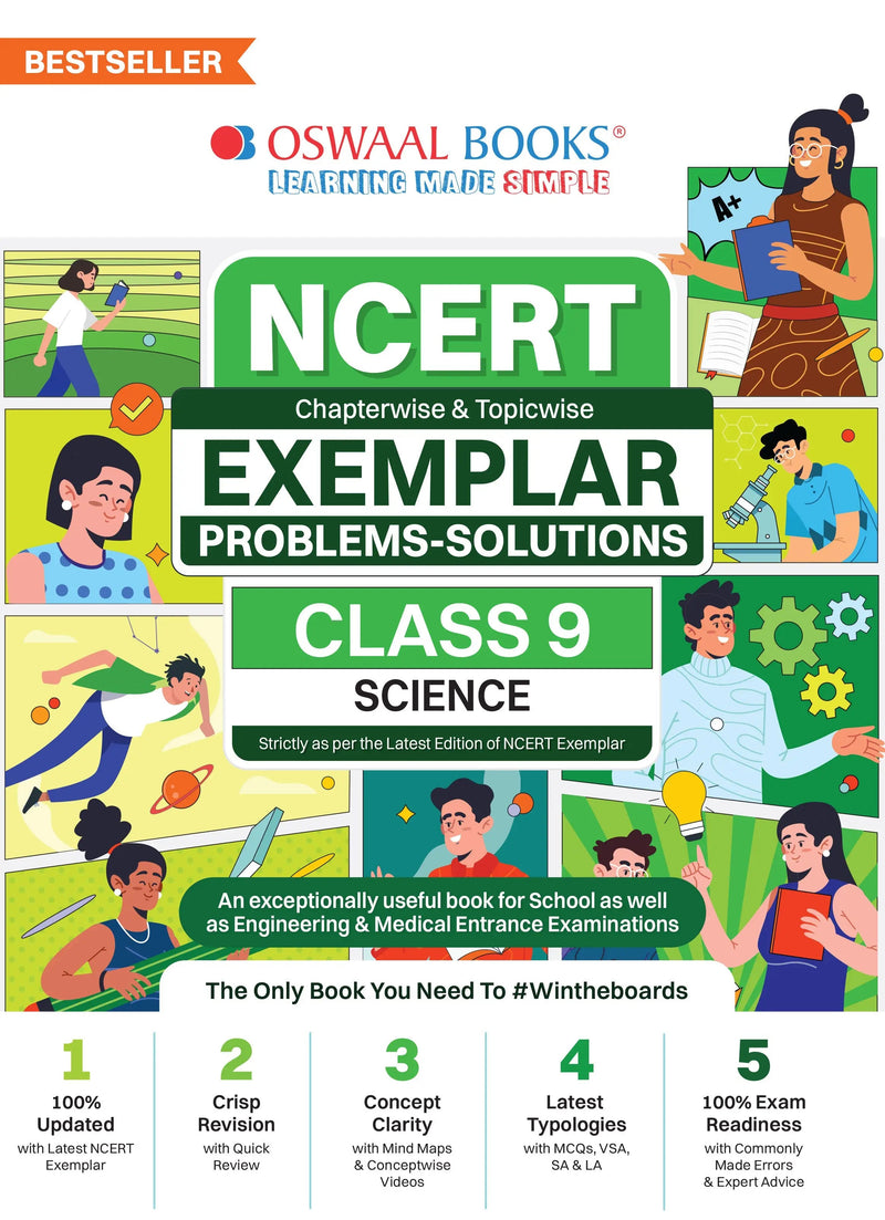 NCERT Exemplar (Problems - Solutions) Class 9 Science Book – Oswaal Books
