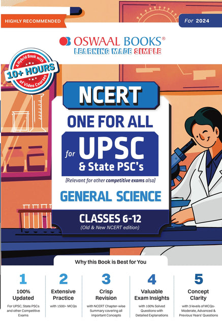 NCERT Books For UPSC & State PSC's | NCERT One for All | For Upcoming ...