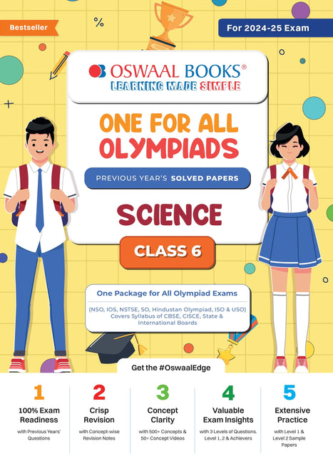 Science Olympiad Books For Class 6 For 2024 Exams Tagged Olympiad Solved Papers Oswaal